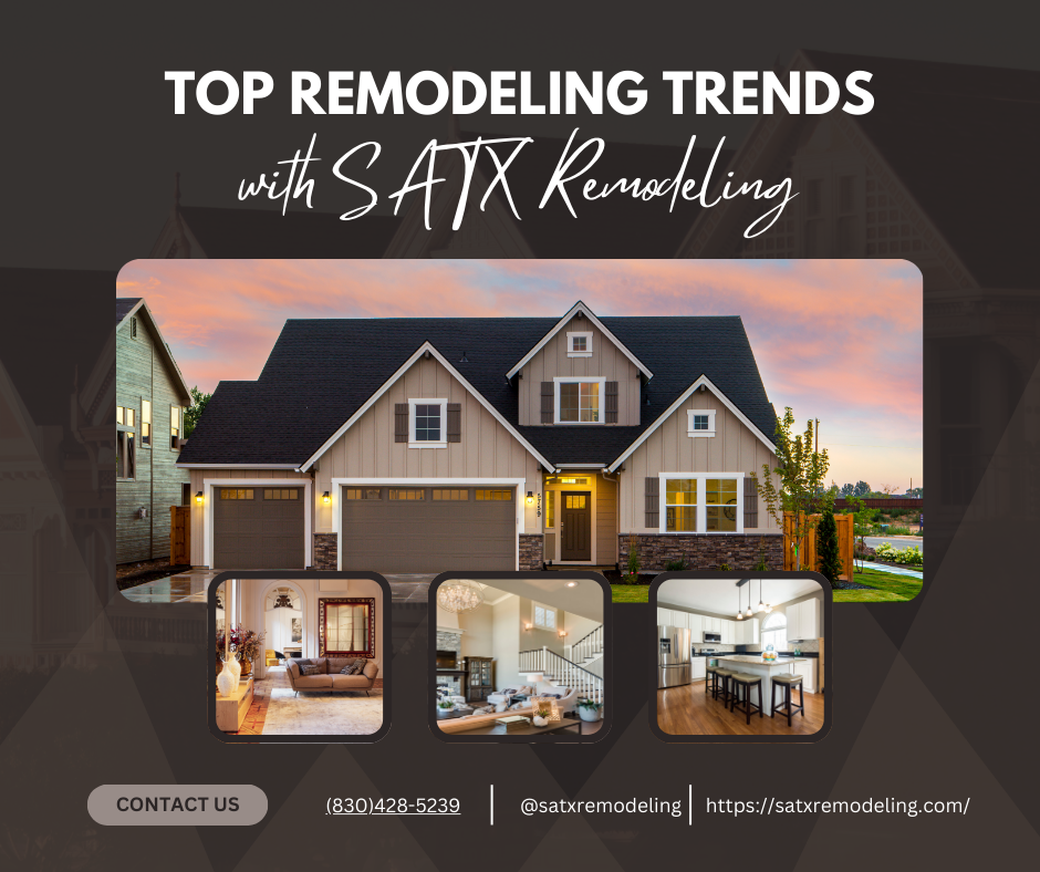 Top 10 Home Remodeling Trends USA 2026 | SATX Remodeling